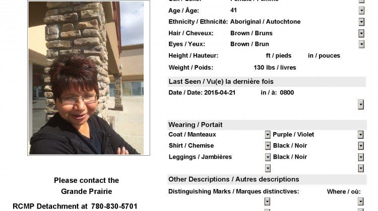 Update Woman Missing From Grande Prairie Group Home Found Safe My